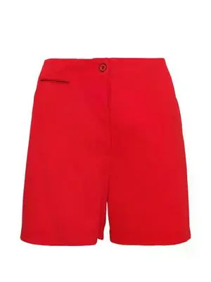 JIL SANDER Button-fastening Shorts - Red