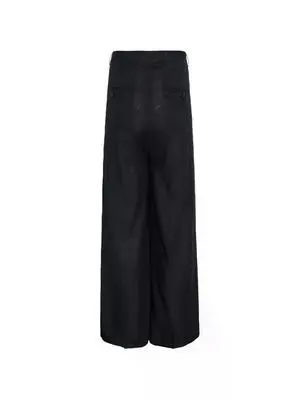 Rick Owens Belt-loop Wide Leg Trousers