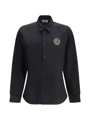 Versace Emblem-patch Shirt