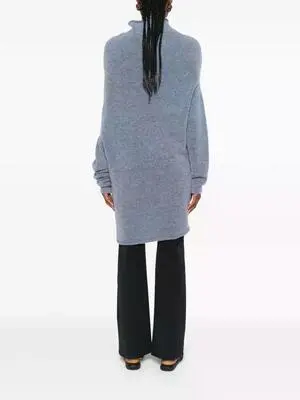 VIKTORIA CHAN Juliet Skewed Hem Sweater - Blue