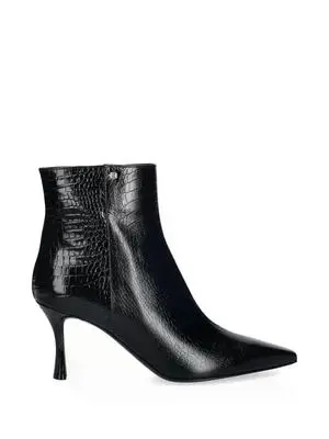 BALDININI Pointed-toe Croc-effect Boots