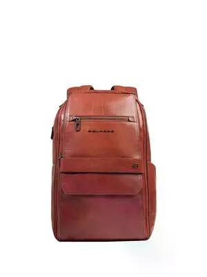 PIQUADRO Solm Leather Backpack