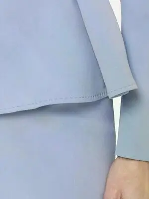 NISSA High-waisted Pencil Midi Skirt - Blue
