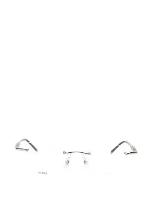 Montblanc Rimless Rectangle Glasses - Silver
