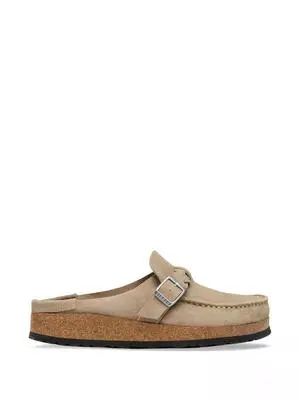 BIRKENSTOCK Braided Buckley Flat Mules - Neutrals
