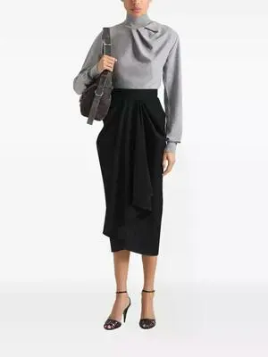 Givenchy Draped Pullover Sweater
