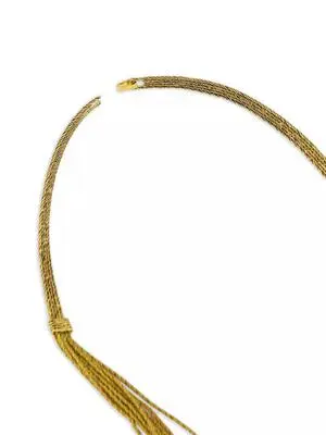 AURÉLIE BIDERMANN Miki Dora Rope Necklace - Gold