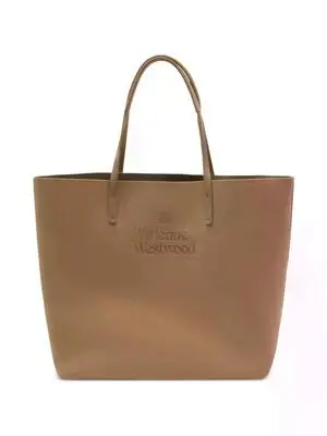 VIVIENNE WESTWOOD Studio Tote Bag - Neutrals