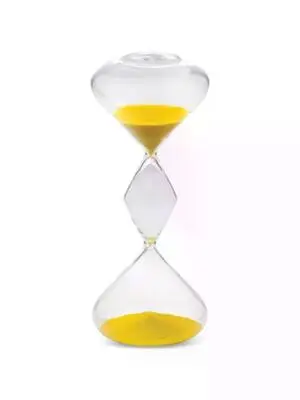 BITOSSI HOME Geometric-shape Hourglass - Yellow
