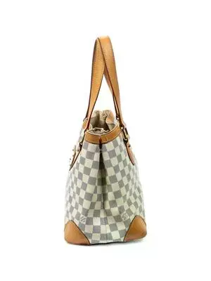 LOUIS VUITTON 2008 Pm Hampstead Chequered-pattern Tote Bag