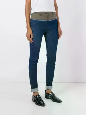 N°21 Bicolour Skinny Jeans