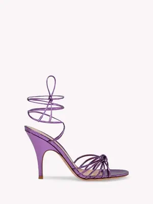 GIANVITO ROSSI Round Toe Ankle Sandals