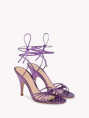 GIANVITO ROSSI Round Toe Ankle Sandals
