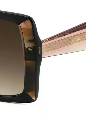 Carolina Herrera Square-frame Sunglasses