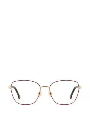 Carolina Herrera Logo Glasses - Red
