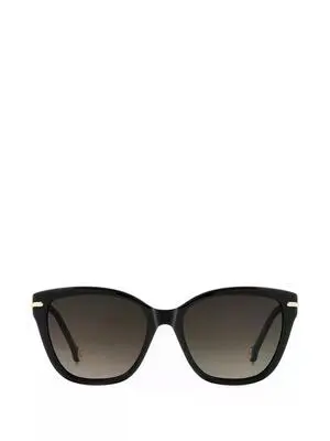 Carolina Herrera Cat-eye Frame Sunglasses - Black