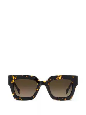Carolina Herrera Square-frame Sunglasses - Black