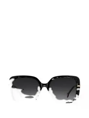 Carolina Herrera Square-frame Sunglasses - Black