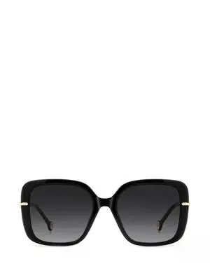 Carolina Herrera Square-frame Sunglasses - Black