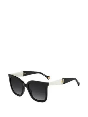 Carolina Herrera Square-frame Sunglasses - Black
