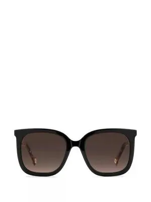 Carolina Herrera Square-frame Sunglasses - Black