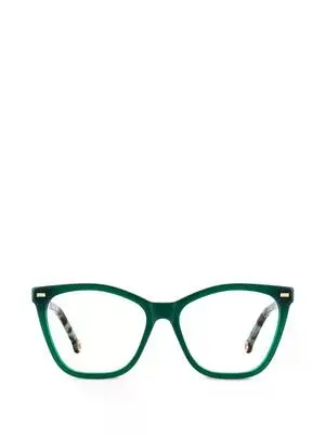 Carolina Herrera Cat-eye Frame Eyeglasses - Green