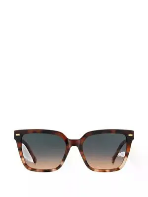 Carolina Herrera Square-frame Sunglasses - Brown