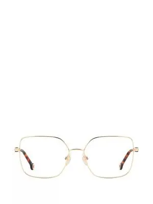 Carolina Herrera Square-frame Glasses - Gold