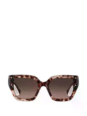 Carolina Herrera Gold Tone Eyewear For Women