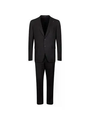 Tagliatore Tailored Peak-lapel Suit - Grey