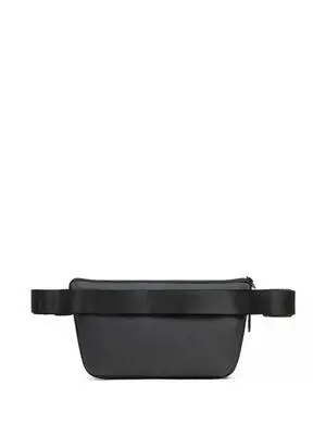PIQUADRO Logo-appliqué Belt Bag - Black