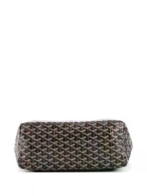 Goyard Saint Louis Coated Canvas Pm Tote Bag - Black