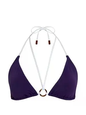 Vilebrequin Triangle Ring Bikini Top - Purple