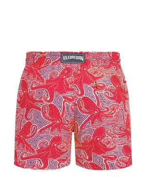 Vilebrequin Hypnoctopus Board Shorts - Red