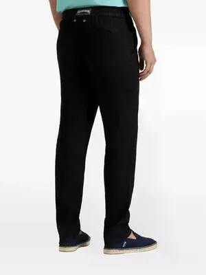 Vilebrequin Regular-fit Drawstring Trousers - Black