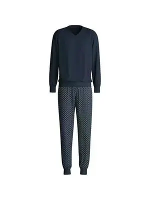 CALIDA Chest-pocket Patterned Pajama Set