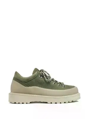 Diemme Cornaro Lace-up Leather Sneakers - Green