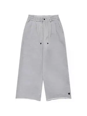 DOVER STREET MARKET Drawstring-detail Pleated Cotton Track Pants