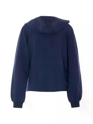 Liu Jo Long-sleeve Zip-up Hoodie - Blue