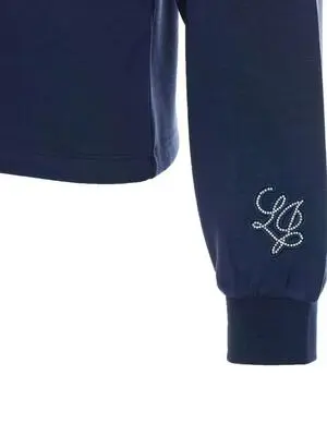 Liu Jo Long-sleeve Zip-up Hoodie - Blue