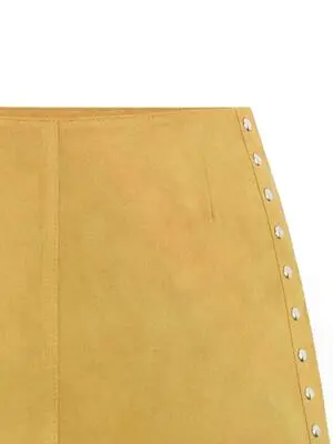 ZUT Studded Suede Mini Skirt