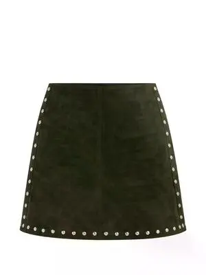 ZUT Studded Skirt - Green