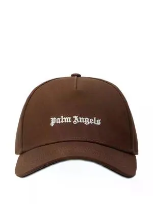 Palm Angels Embroidered-logo Baseball Cap - Brown
