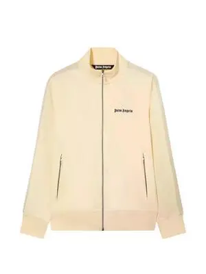 Palm Angels Logo Stripes Sweatshirt - Neutrals