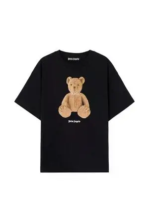 Palm Angels Bear Graphic T-shirt - Black