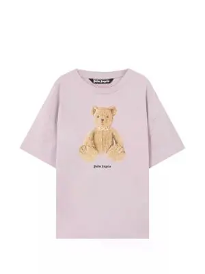 Palm Angels Bear Graphic T-shirt - Purple