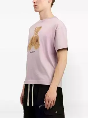 Palm Angels Bear T-shirt - Purple