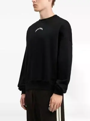 Palm Angels Curved-logo Sweatshirt
