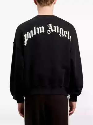 Palm Angels Curved-logo Sweatshirt