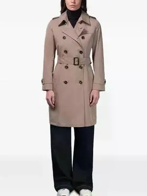 MOORER Giverny-ft Double-breasted Trench Coat